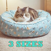 Cat Cave Sewing Pattern | Cozy Cat Bed DIY | Easy and Beginner Friendly ...