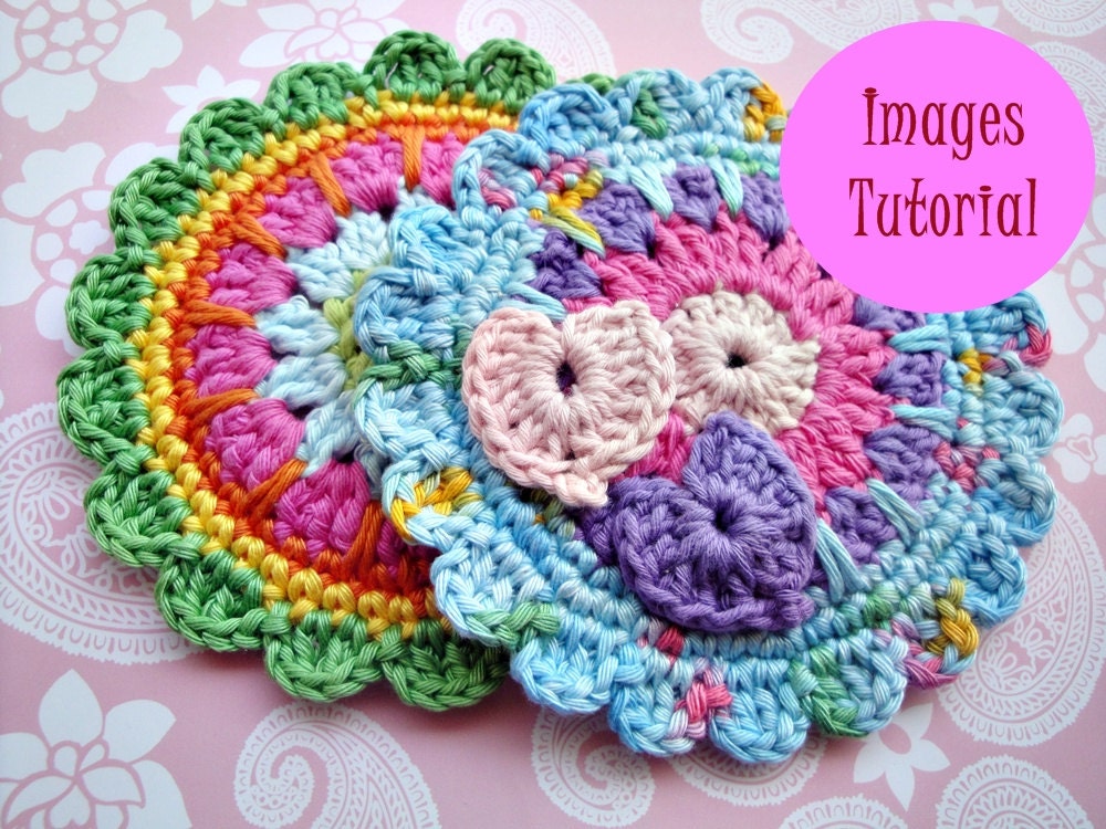 Colorful Medallion Crochet Pattern - Etsy