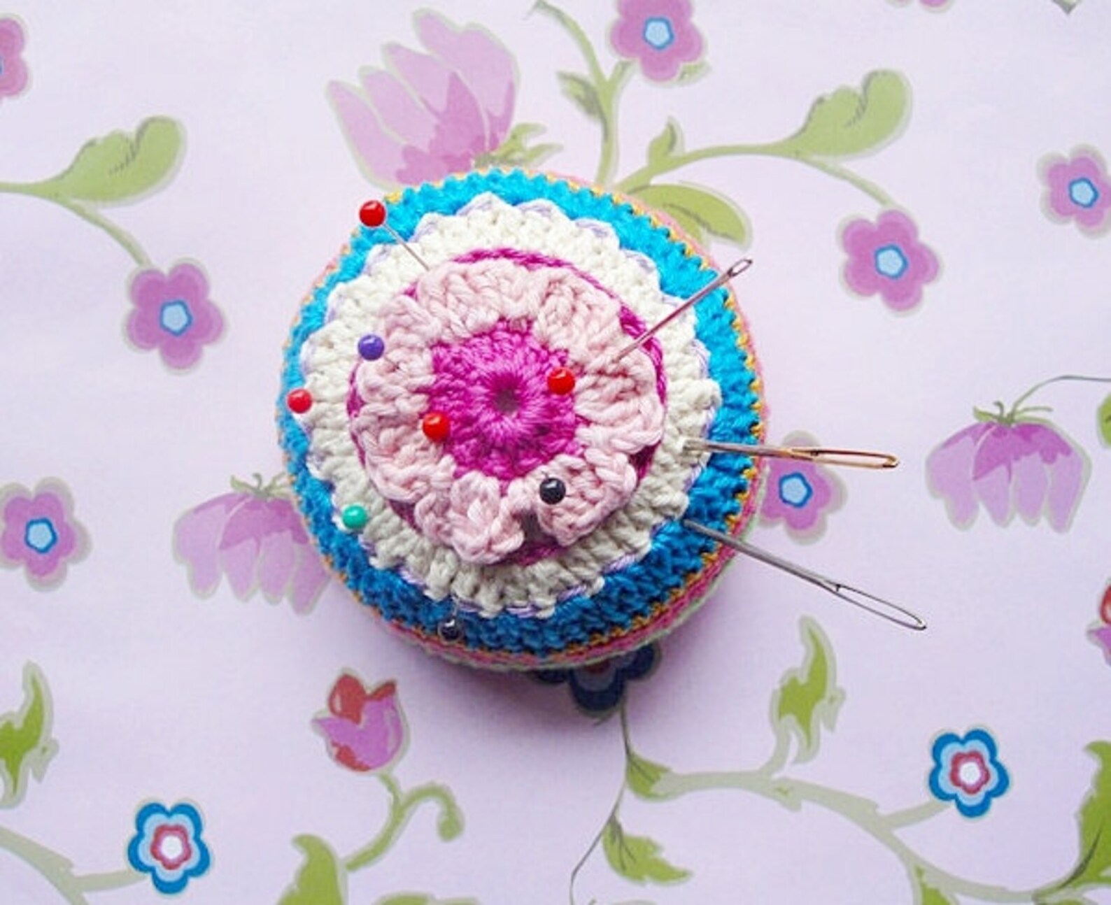 Easy Pincushion Crochet Pattern - Etsy
