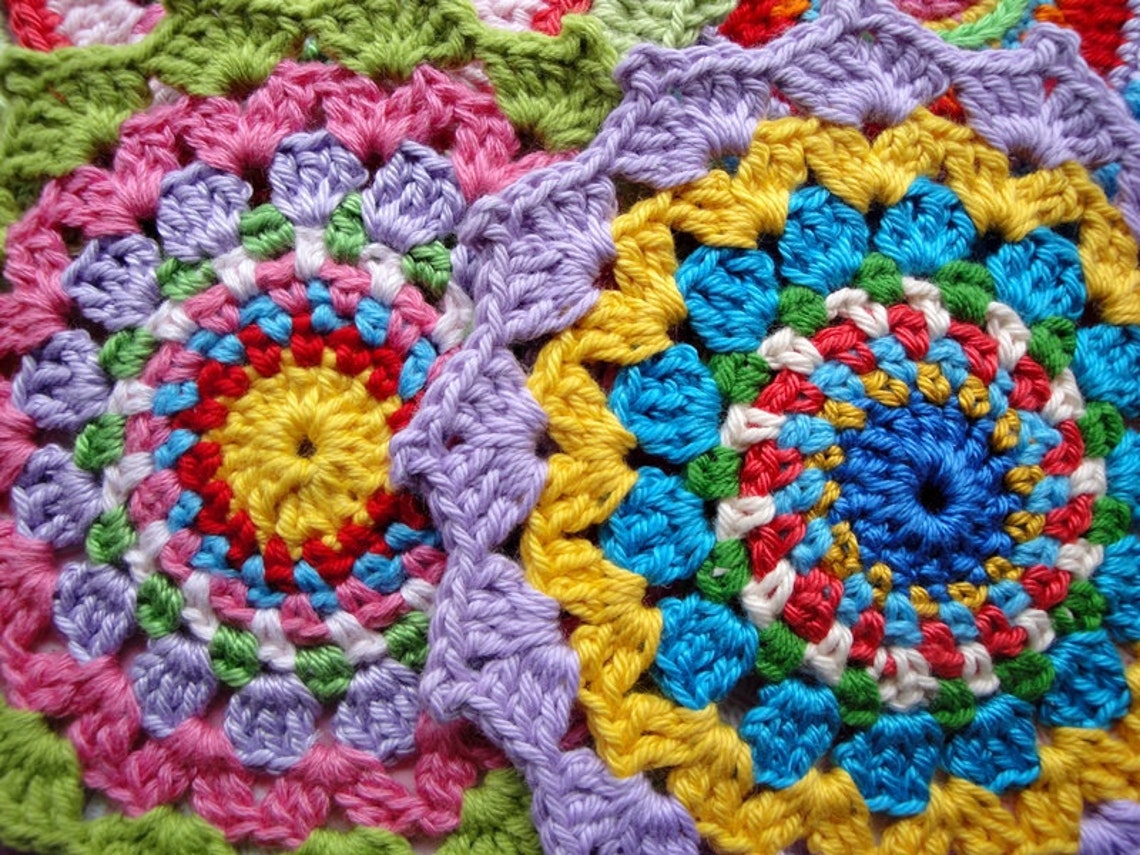 Rosette Crochet Pattern Couple - Etsy