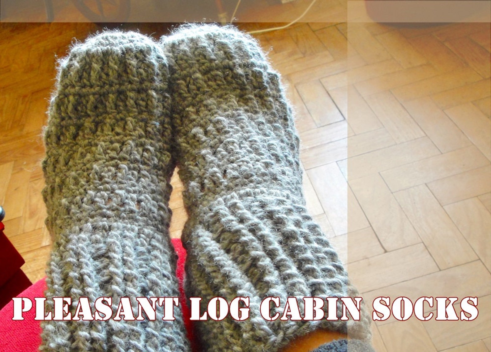 Quick Log Cabin Socks Crochet Pattern Unisex Adult Sizes - Etsy