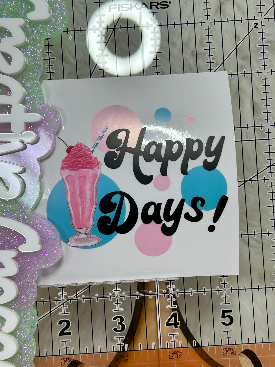 Calcomanía Happy Days calcomanía vintage calcomanía de dama - Etsy México