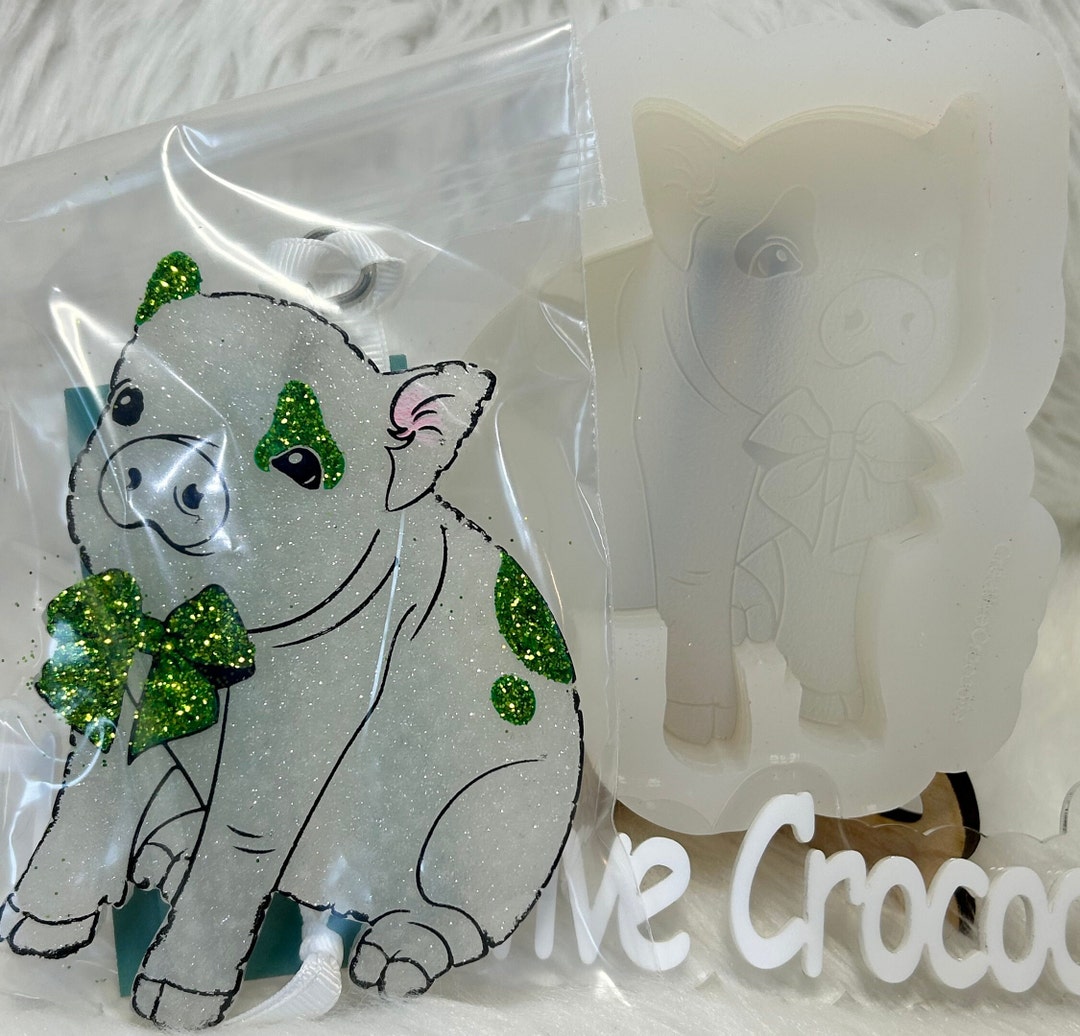 Freshie Mold, Pig Freshie Mold, Barn Animals Mold, Piggy Mold, Freshie ...