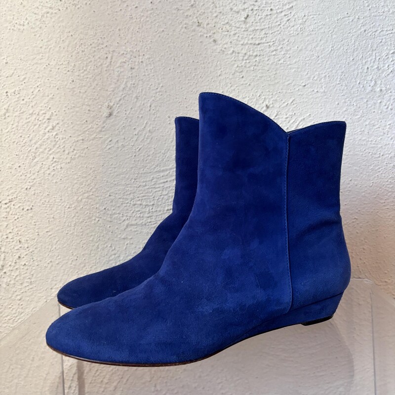 Blue Suede Boots - Etsy