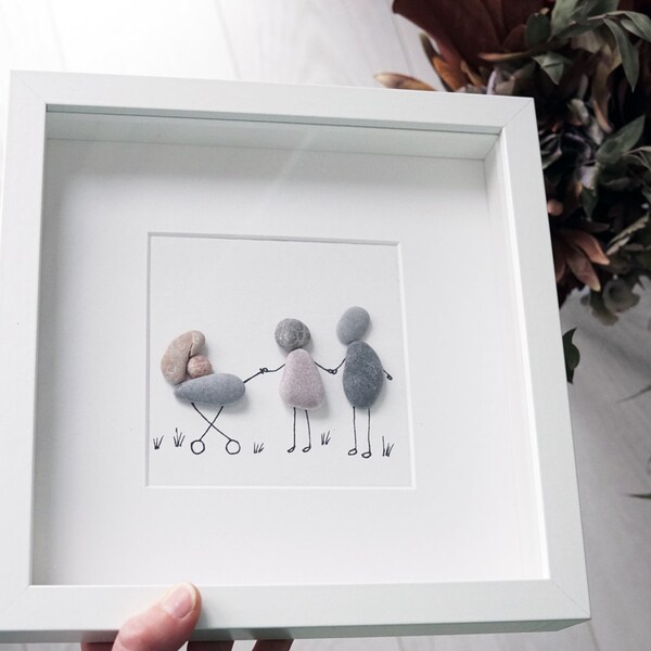 Baby Pebble Art - Etsy