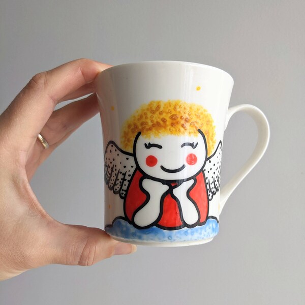 Hand Painted Mug - Etsy