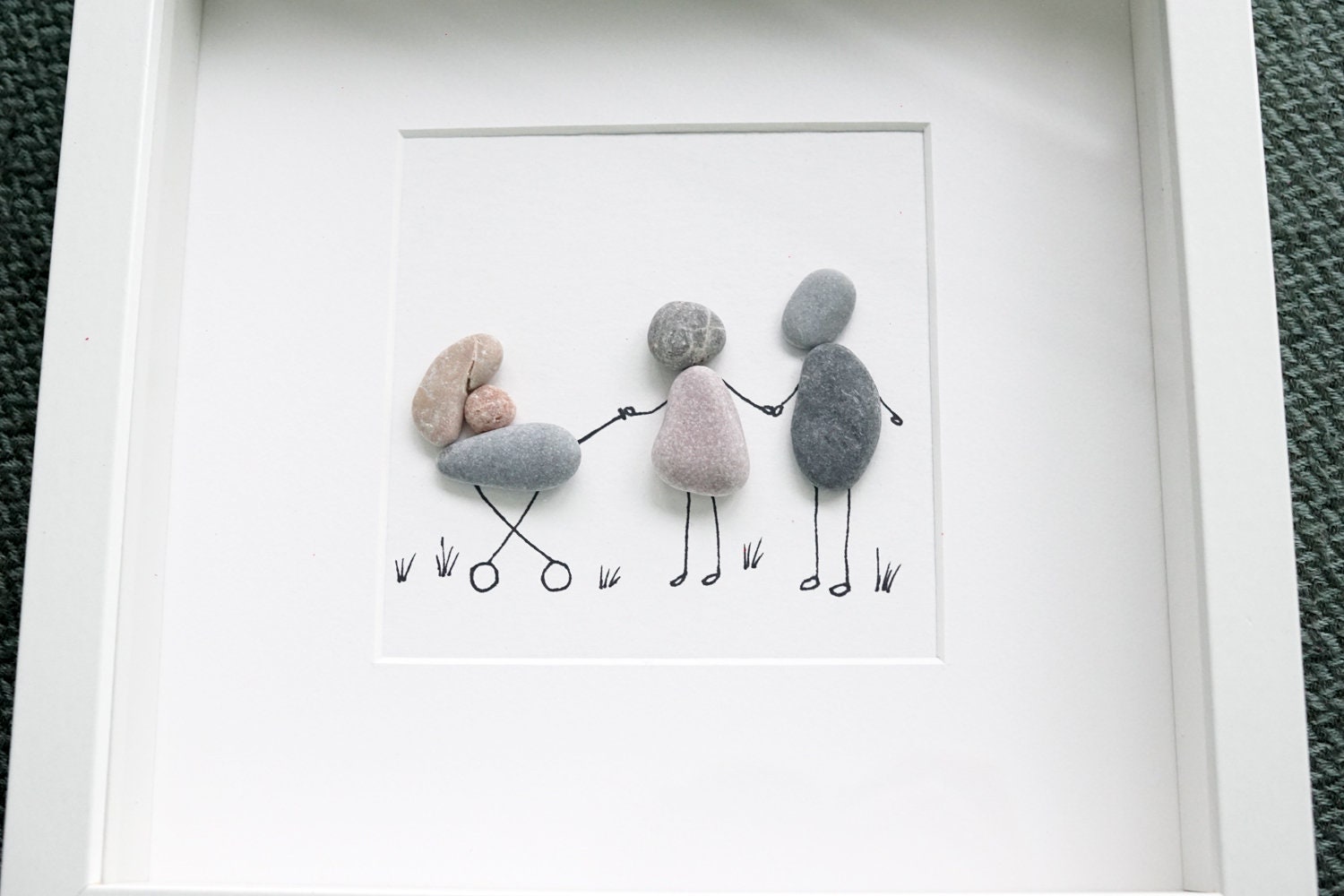 Parents to Be Gifts New Baby Pebble Art Nursery Design - Etsy
