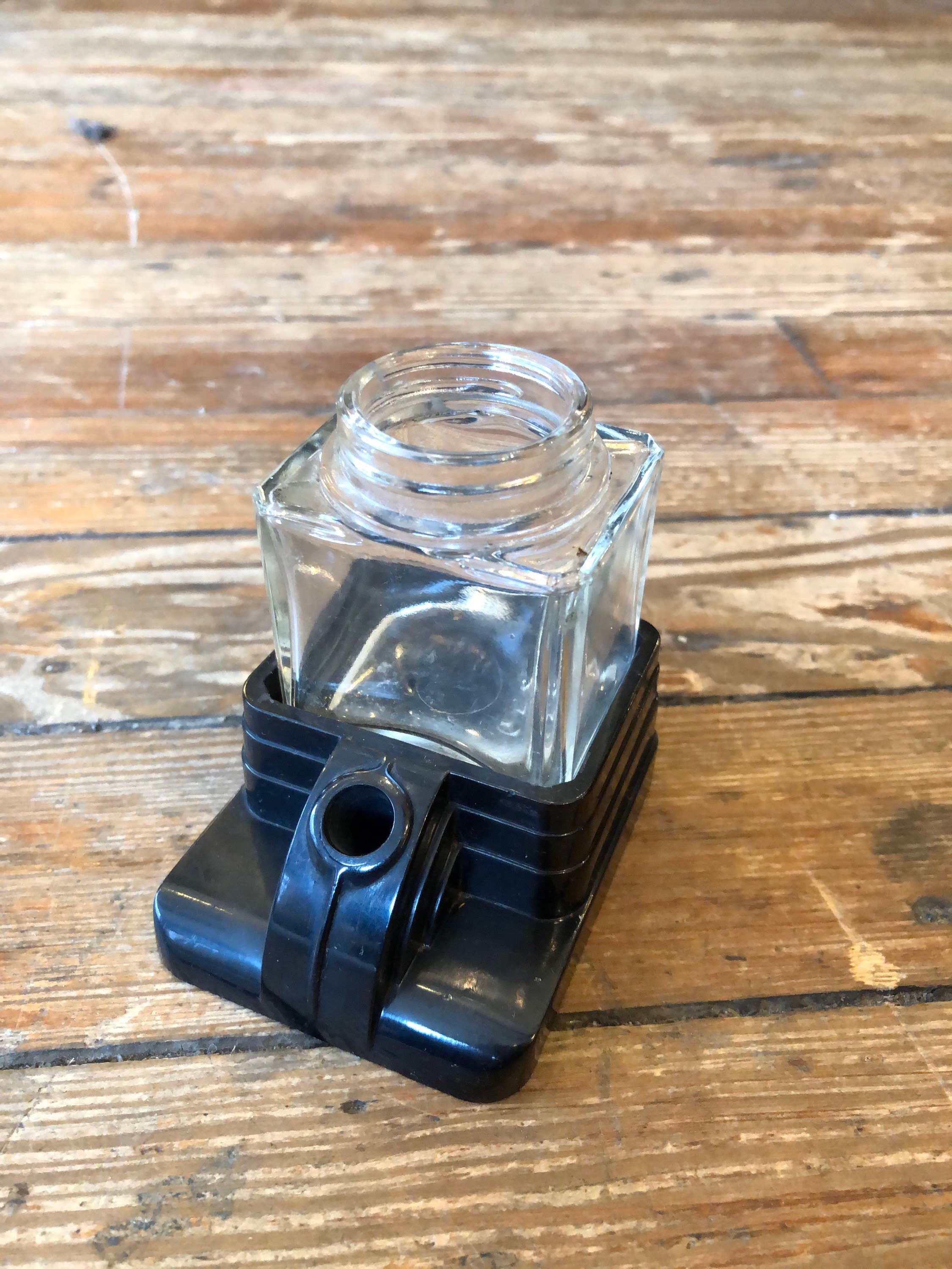Carter's Cube-Well Mid-century Ink Well hecho en EE.UU. | Etsy