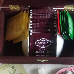 Tea Box Tea Party Time Box of Tea | Etsy