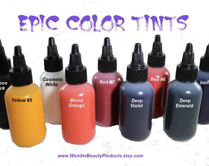 EPIC Color Tints - Intense Liquid Colorants - Nail Polish Crafting - 1/ ...