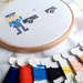 2 X Police Officer Cross Stitch Pattern. Police Man and Police - Etsy