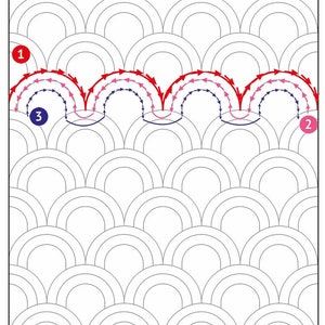 Sashiko Patterns PDF With 15 Transfer Patterns & Instructions for ...