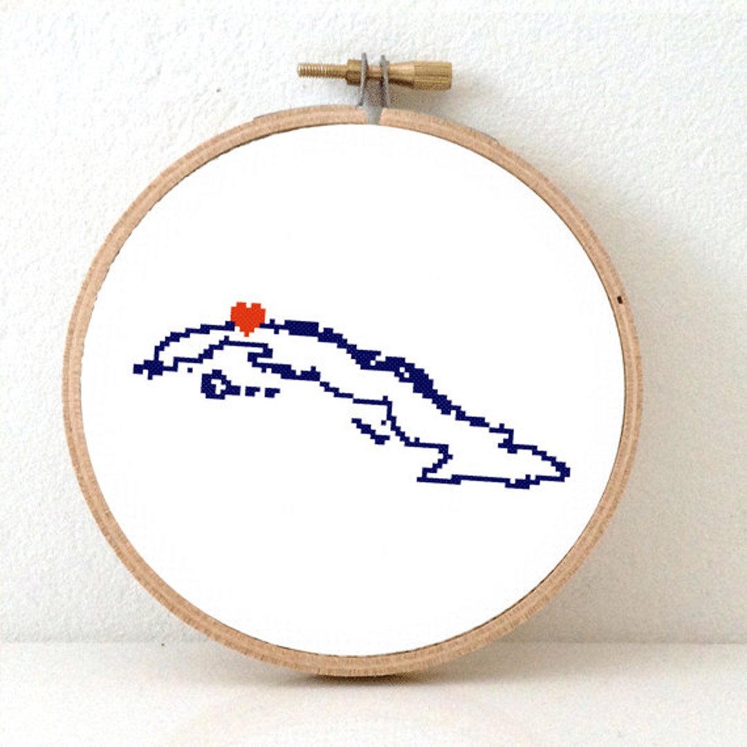 CUBA Map Embroidery Pattern. Cuban Art. Old Havana Heart. Carribean Map ...