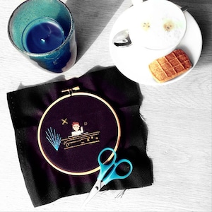 2 X DJ Cross Stitch Pattern. Male DJ Embroidery Pattern. DIY Gift for a ...