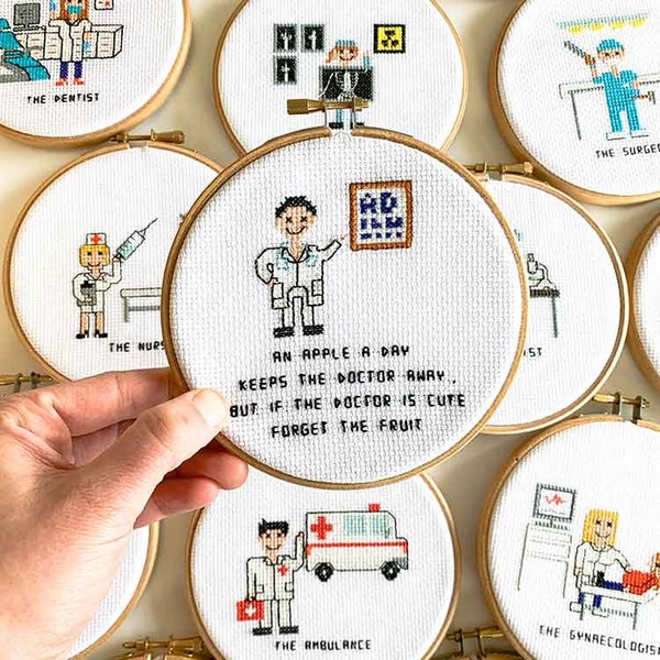 Doctor Cross Stitch - Etsy UK