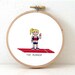 2 X DIY Gifts for Runners Cross Stitch Pattern | Half Marathon Gift for ...