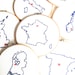 Romania Map Modern Cross Stitch Pattern | Instant Download Embroidery ...
