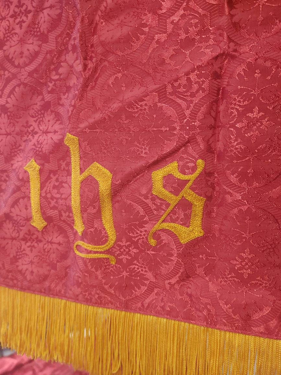 Christian Lutheran Brocade Banner - Etsy