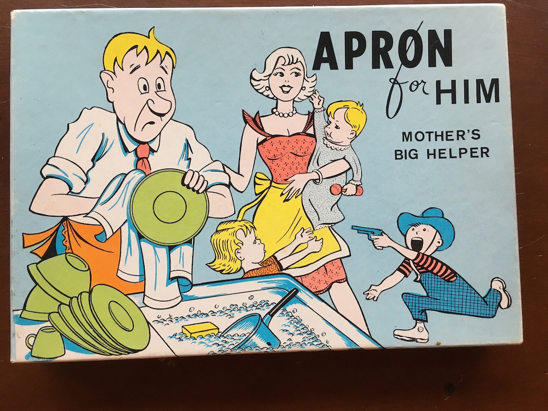 Vintage Gag Kitchen Apron With Original Box - Etsy
