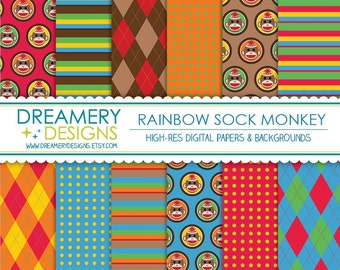 Strawberry Picnic Digital Papers - INSTANT DOWNLOAD - Printable Jpgs ...