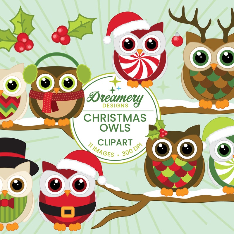 Owl Clip Art - Etsy