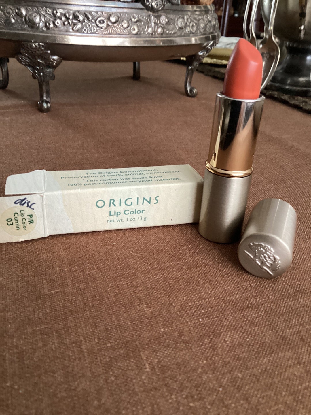 Vintage Unused Origins Lip Color/lipstick-cumin in Original Box - Etsy
