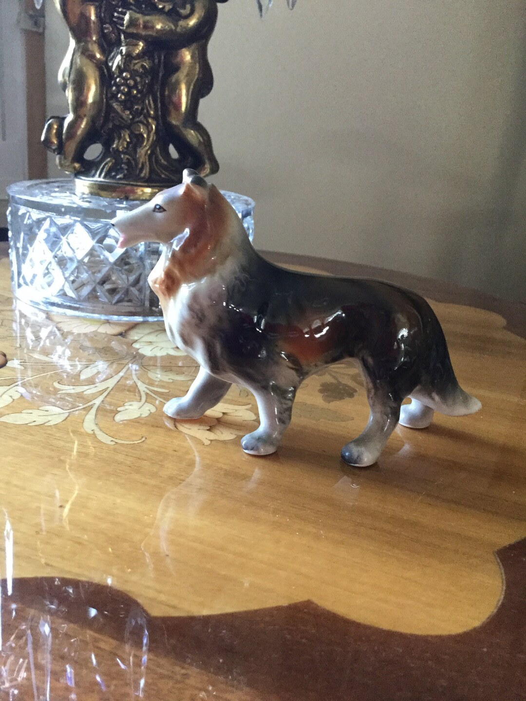 5 X 3 Telco Japan China Collie Dog/animal Figurine - Etsy