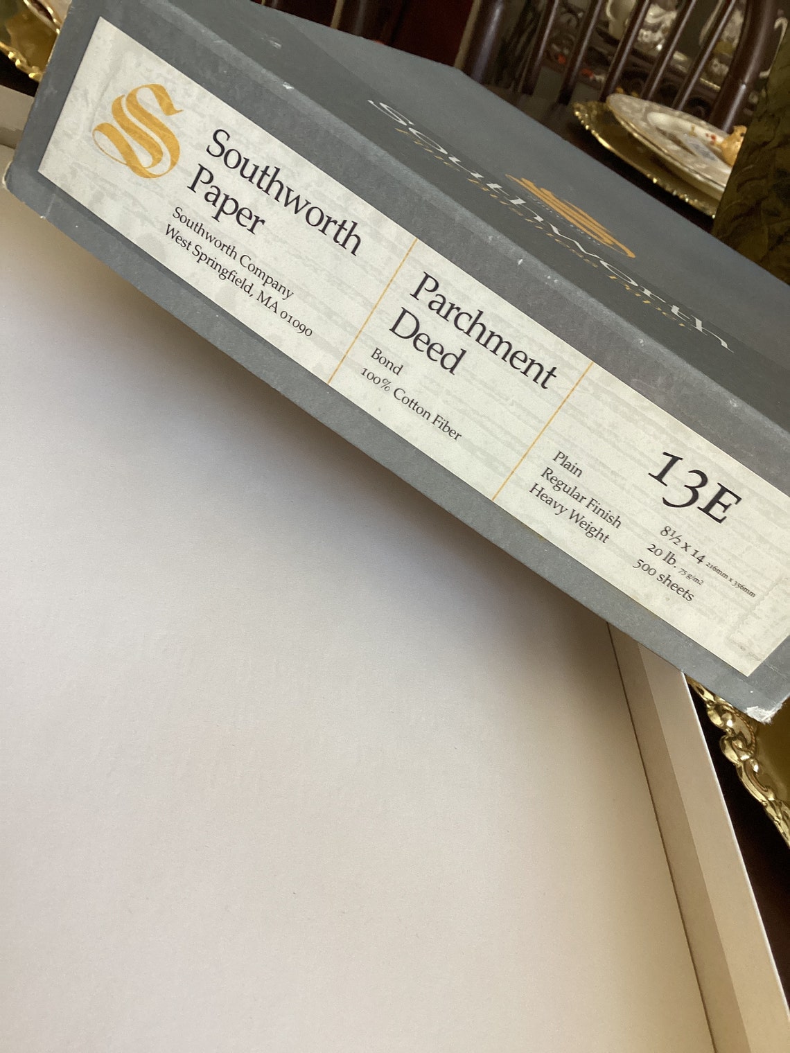 Southworth Fine White Parchment Deed Business Paper Heavy - Etsy