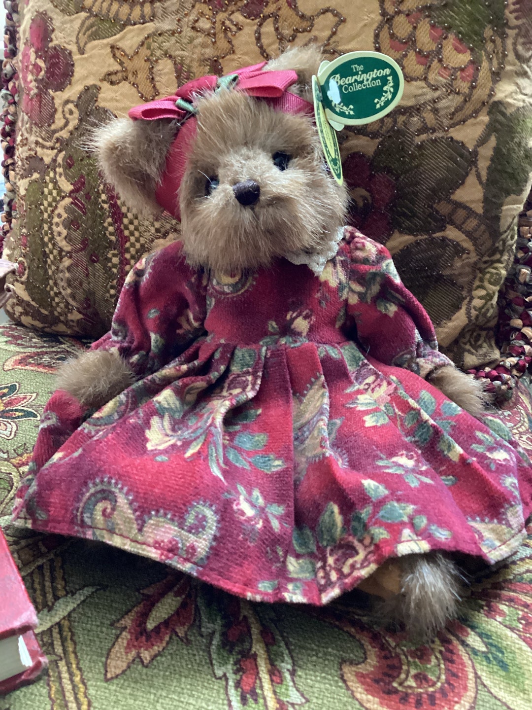 The Bearington Collection Vicki Foxworth Teddy Bear With ...