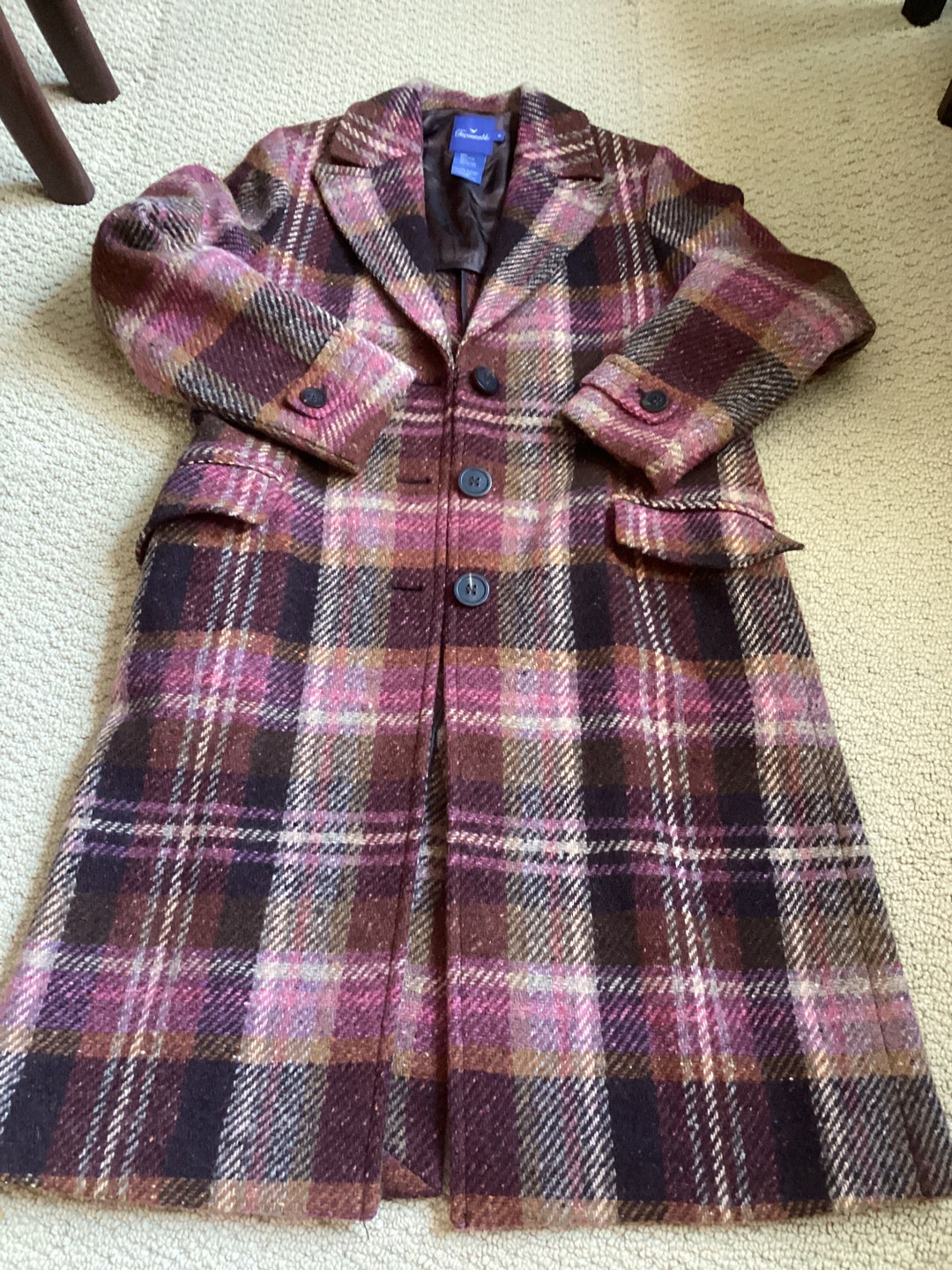 Lovely Faconnable France/hungary Wool/acetate Winter Women-size Small ...