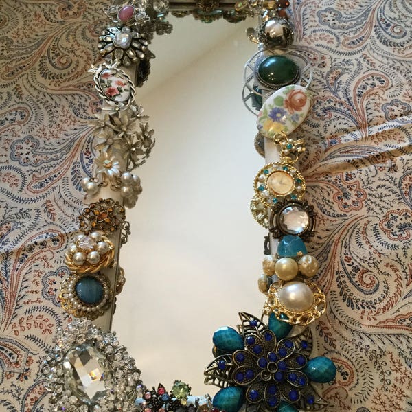 Embellished Mirror - Etsy