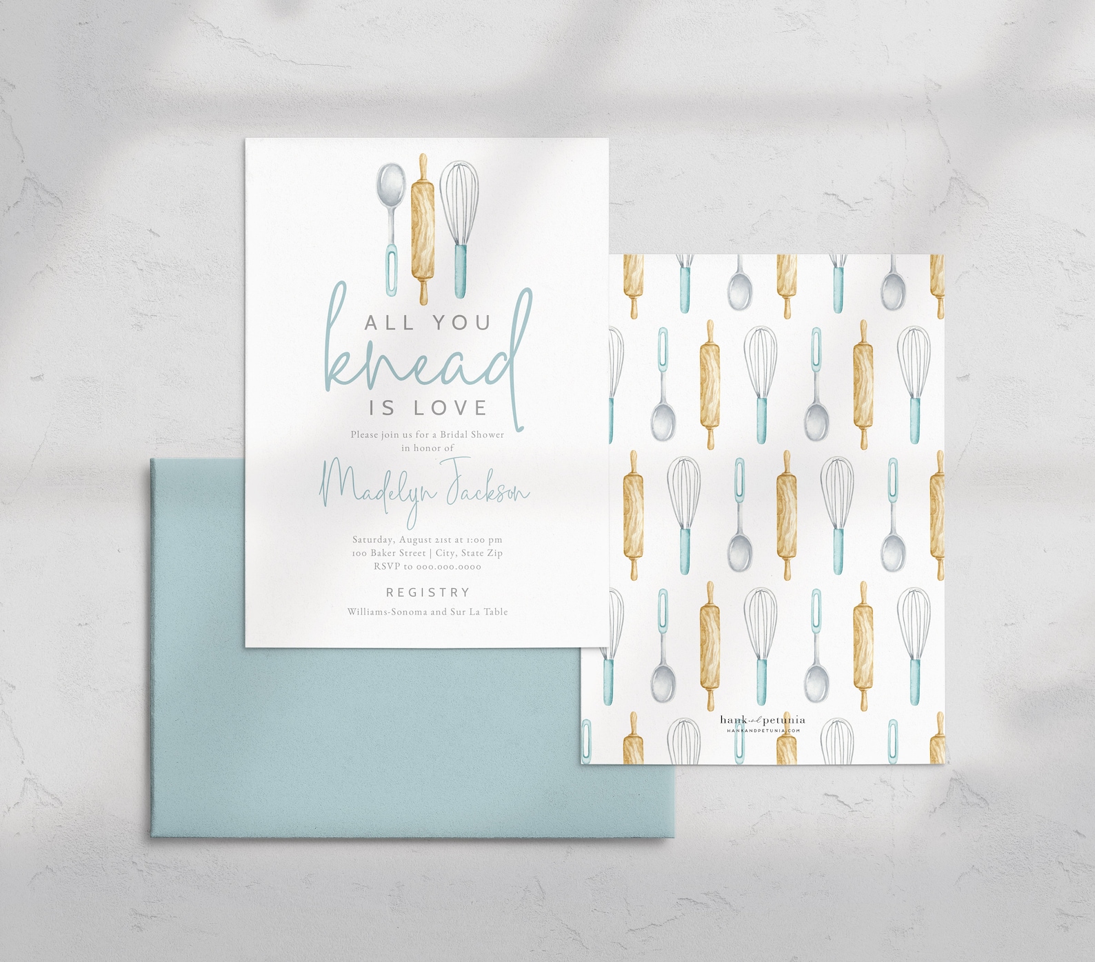 Kitchen Bridal Shower Invitation Recipe Cooking Bridal Shower - Etsy
