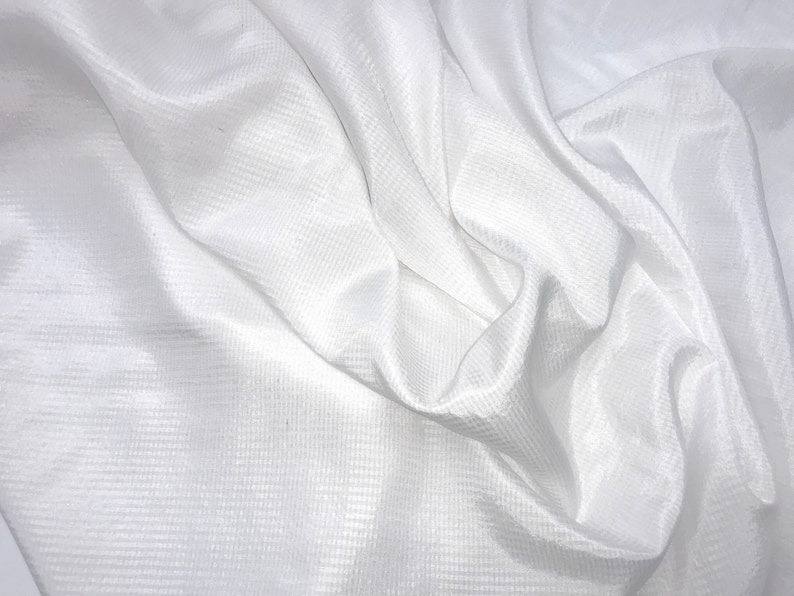 White Textured Fabric White Cotton Material White Material - Etsy Canada