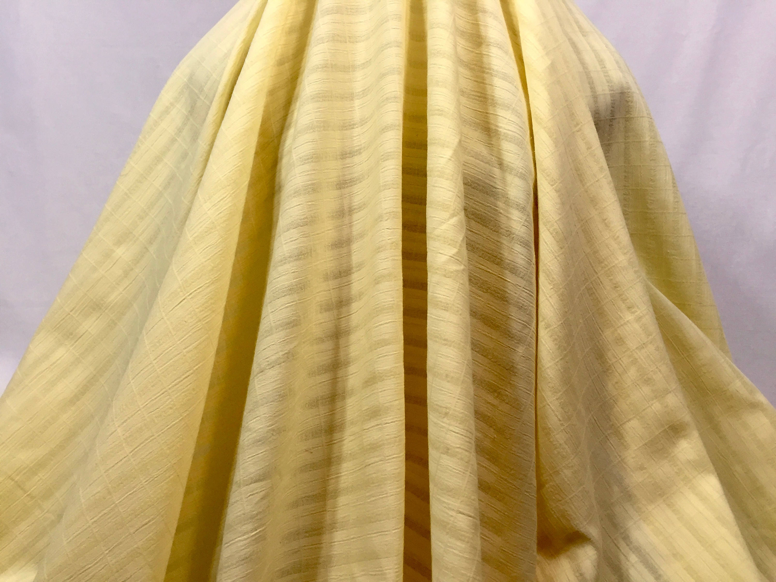 Algodón amarillo /poli tela material 2 yardas 16 pulgadas | Etsy