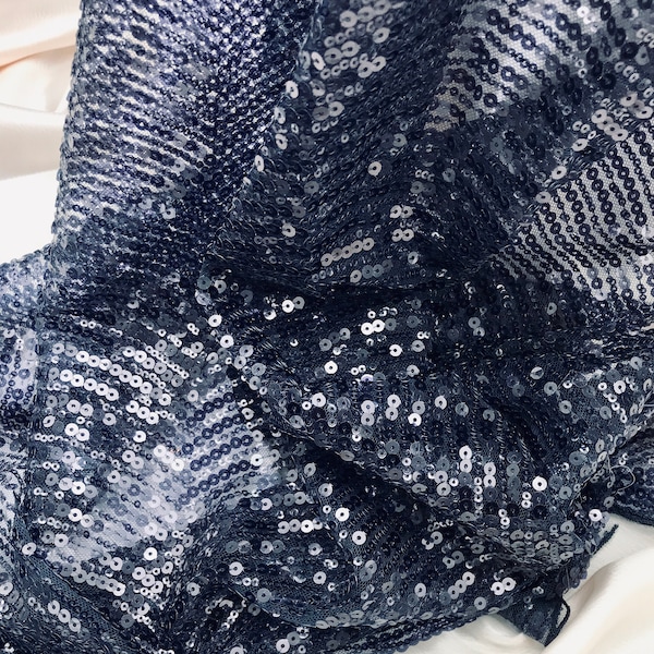 Navy Sequins - Etsy