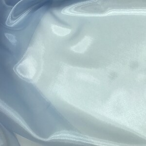 Organza Fabric Periwinkle Sheer Material, Fabric Sold by the Yard - Etsy