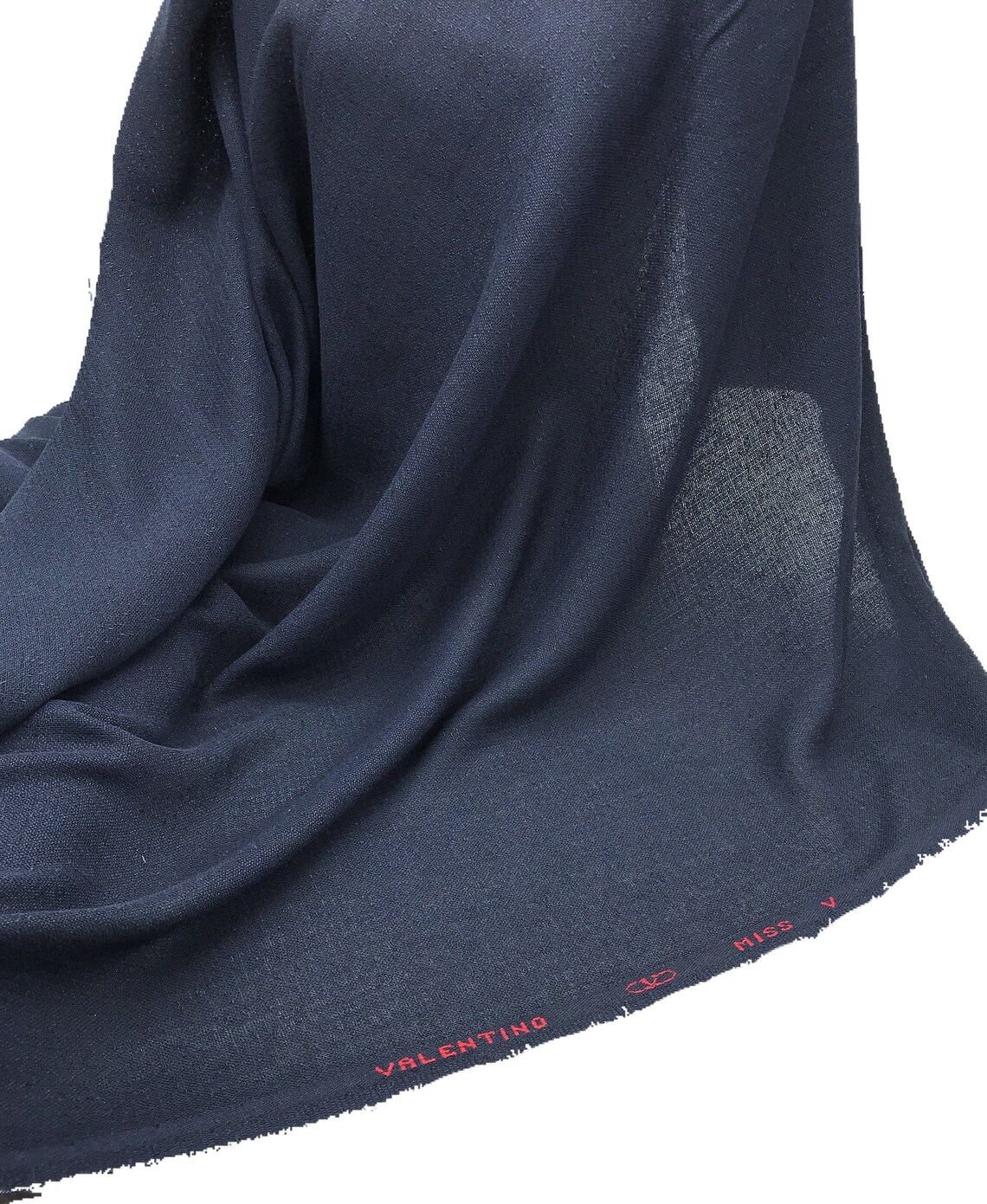 Navy Blue Wool Designer Fabrics 100% Woolvintage - Etsy