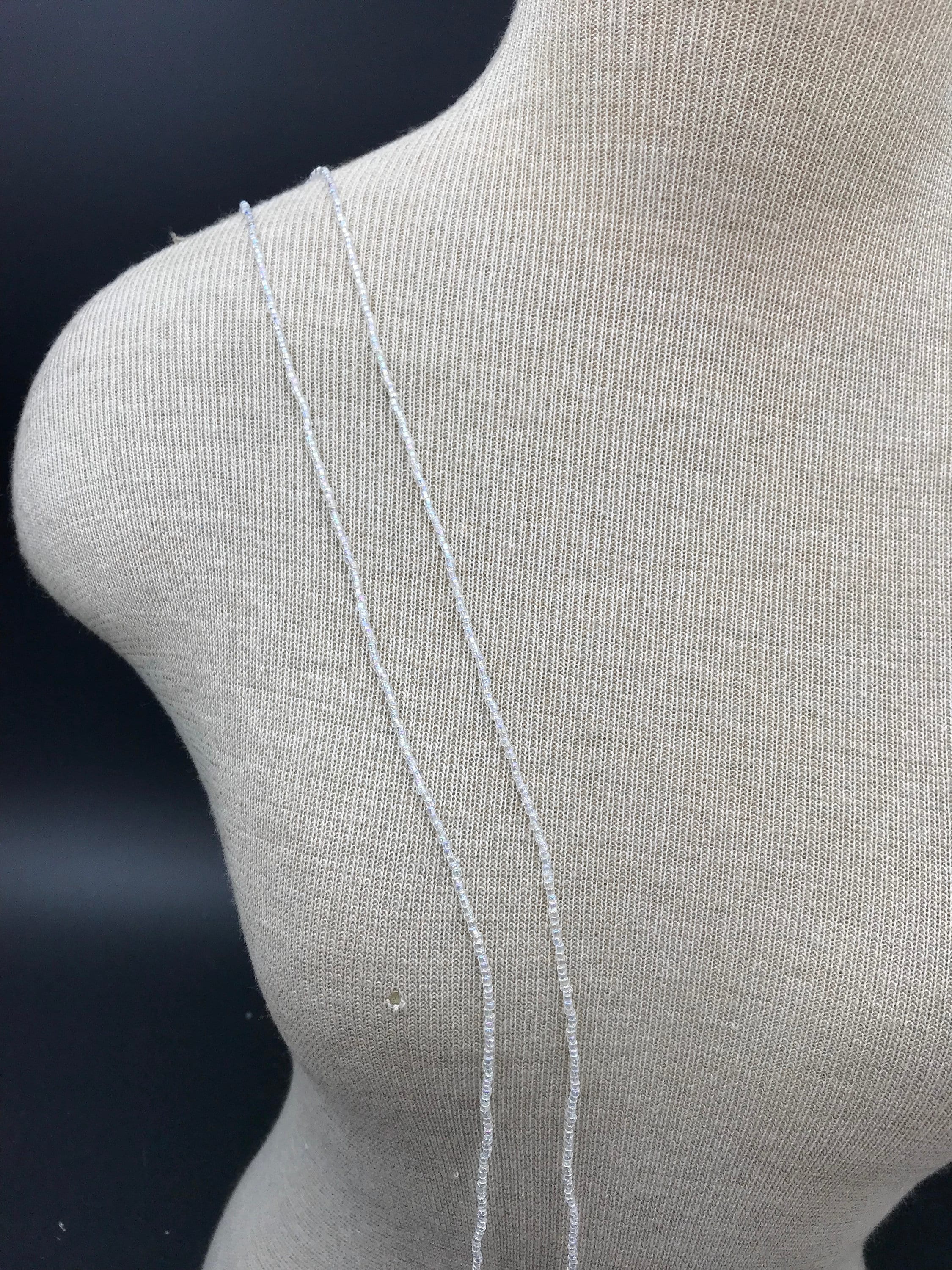 Beads on a String Craft Beads Beaded Trim String of Beads - Etsy Canada