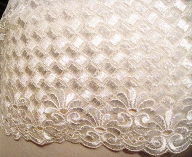 Lace Lace Trim Bridal Lace Trim Trim Fabric Ivory Lace | Etsy