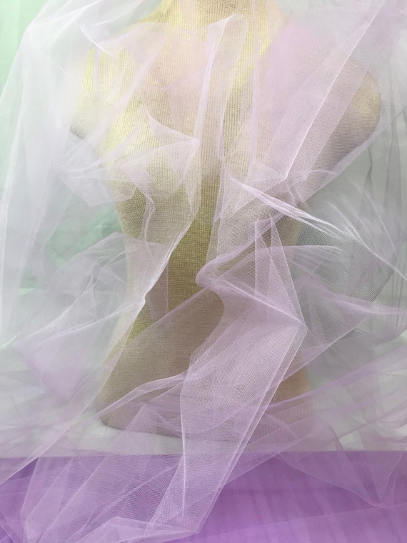 Lilac Tulle Lilac Veil Light Purple Veil Pastel Purple Hole - Etsy