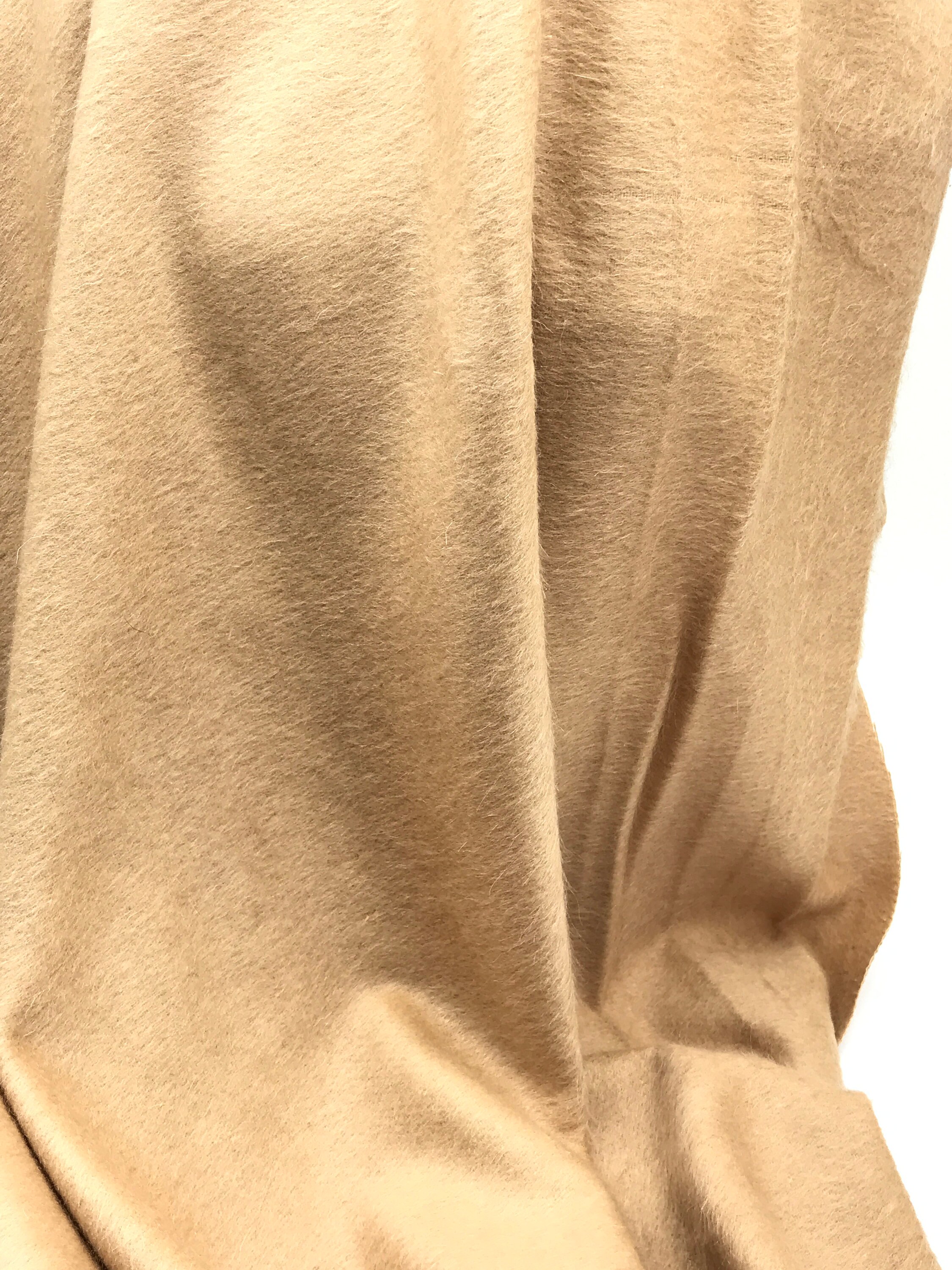 Mohair wool designer fabrics camel wool fabricswarm fabric | Etsy