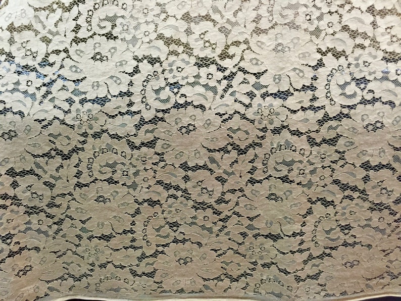 Beige Lace Lace Fabric Beige/light Tan Lace Bridal Lace | Etsy