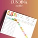 Cundina Tanda Money Pool Tracker Checklist Planner - Etsy