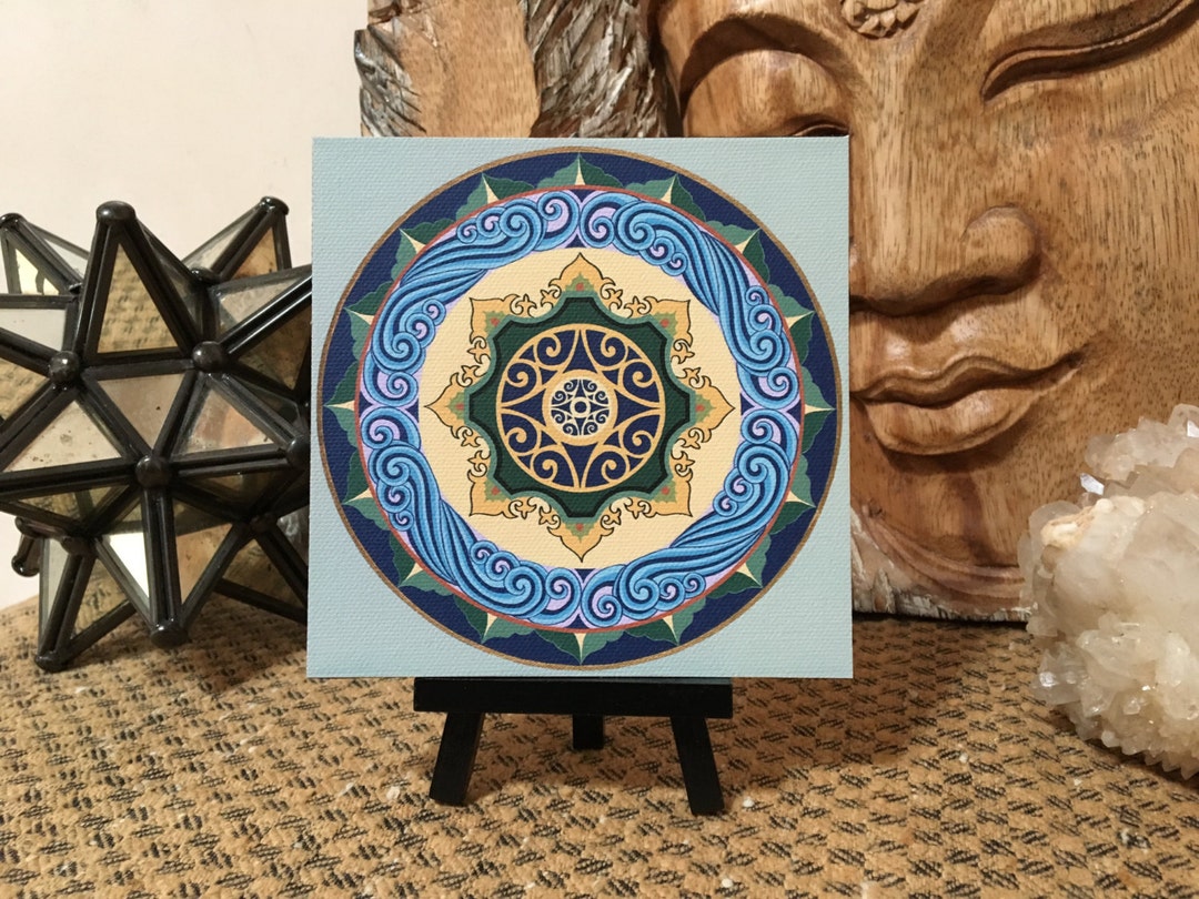 Mini-mandala 'unbroken' - Etsy