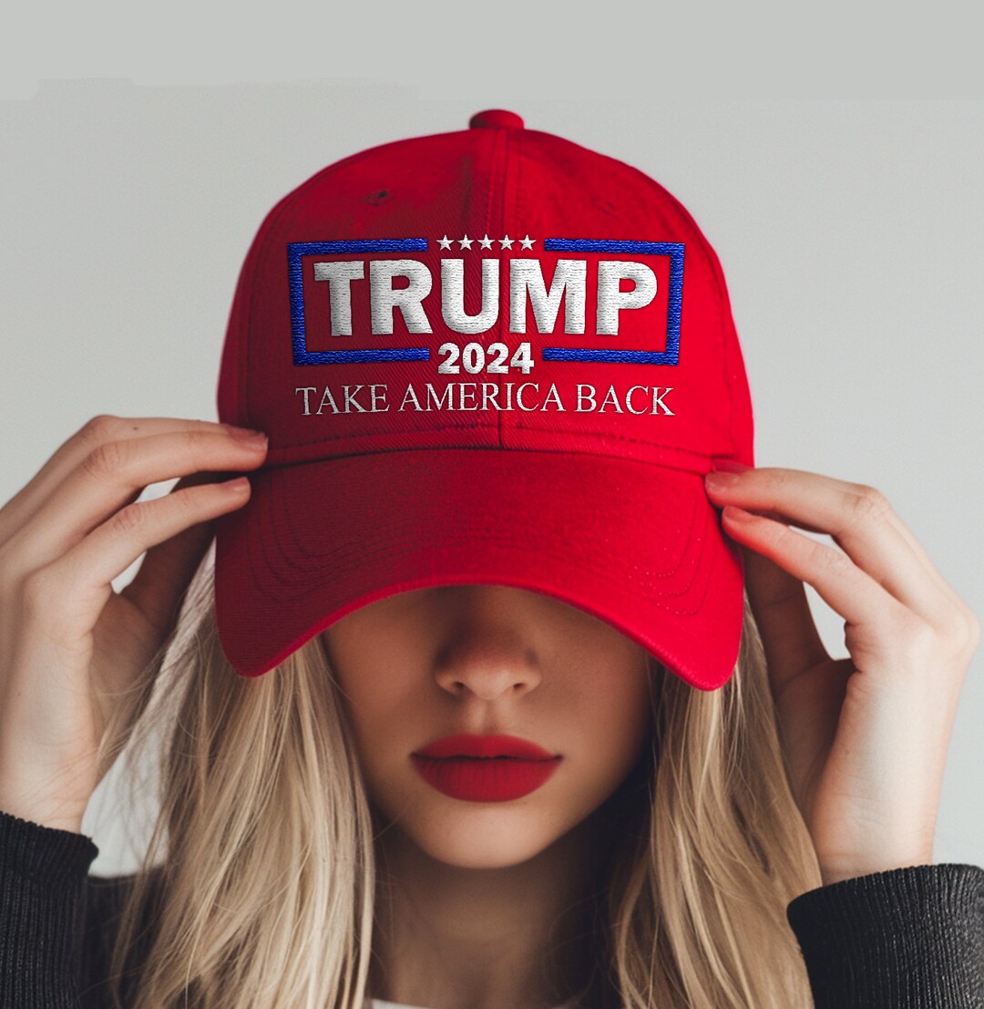 Donald Trump 2024 MAGA Hat, President Hat, Make America Great Again ...