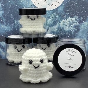 Adopt a Ghost, Small Ghost in Jar, Cute Halloween Gift, Positive ...
