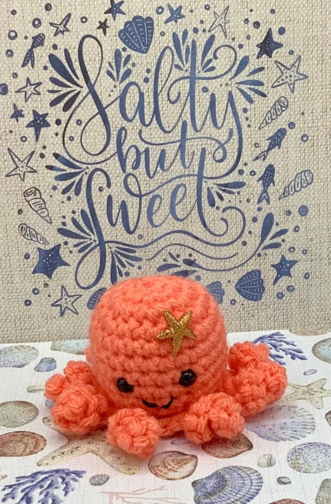 Amigurumi, Crocheted, Octopus, Pocket Pal, Stuffed Animal - Etsy