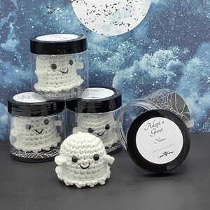Adopt a Ghost, Small Ghost in Jar, Cute Halloween Gift, Positive ...