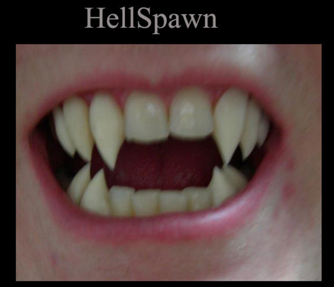 Hellspawn Fangs (please Read Item Description!) - Etsy