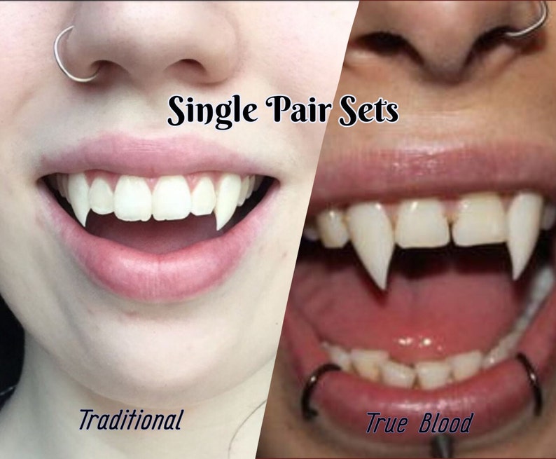 Duos, Couples, and Pairs! (two Sets of Fangs + Two Impression Kits) - Etsy